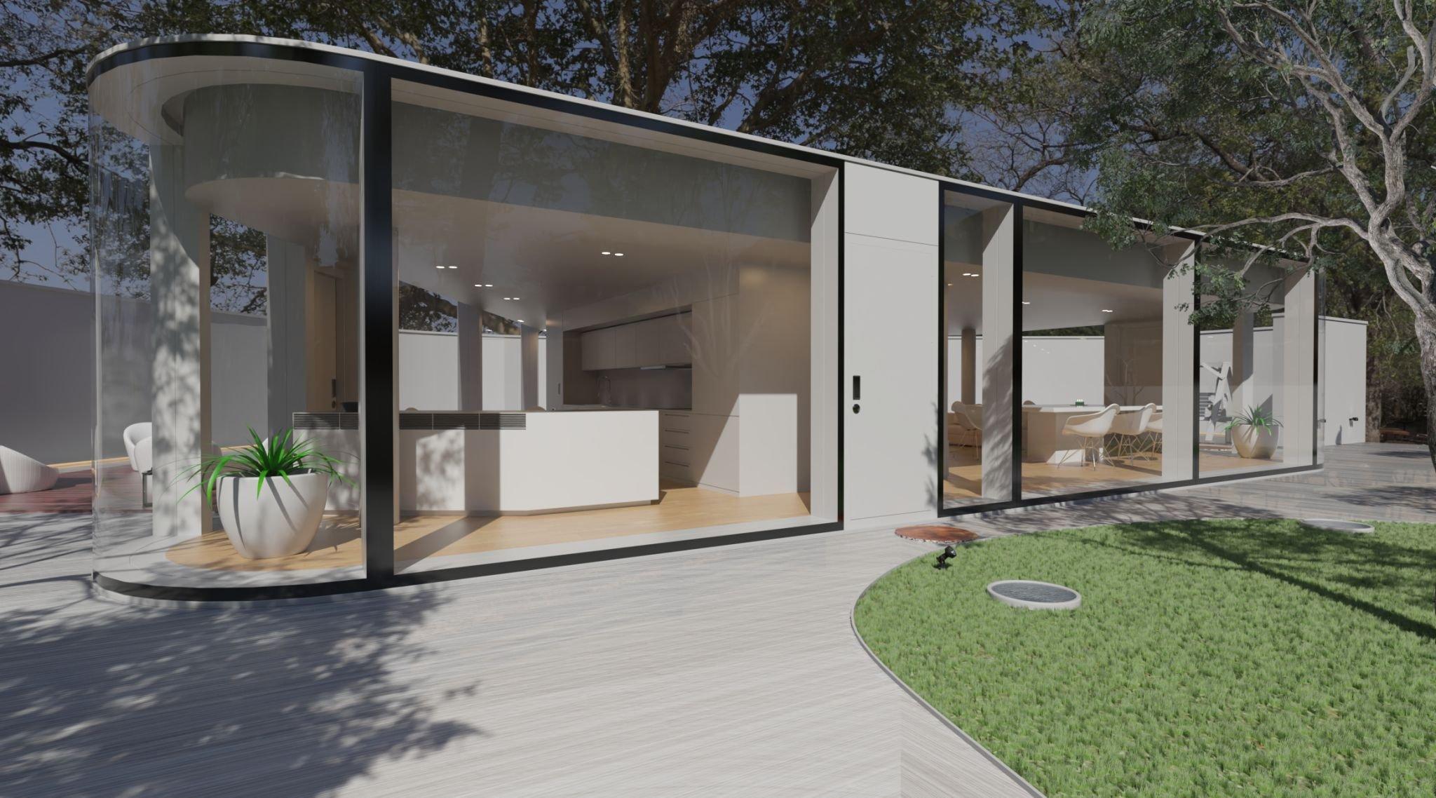 Modular Building Assembly Visualized With Architectural CGI - 3D ...